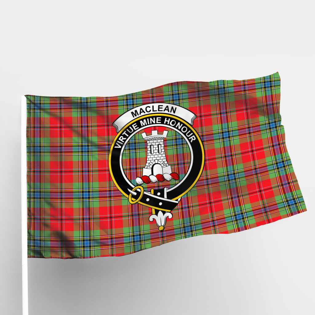 Scottish MacLean Clan Crest Tartan Flag Parade – Tartan Plaid