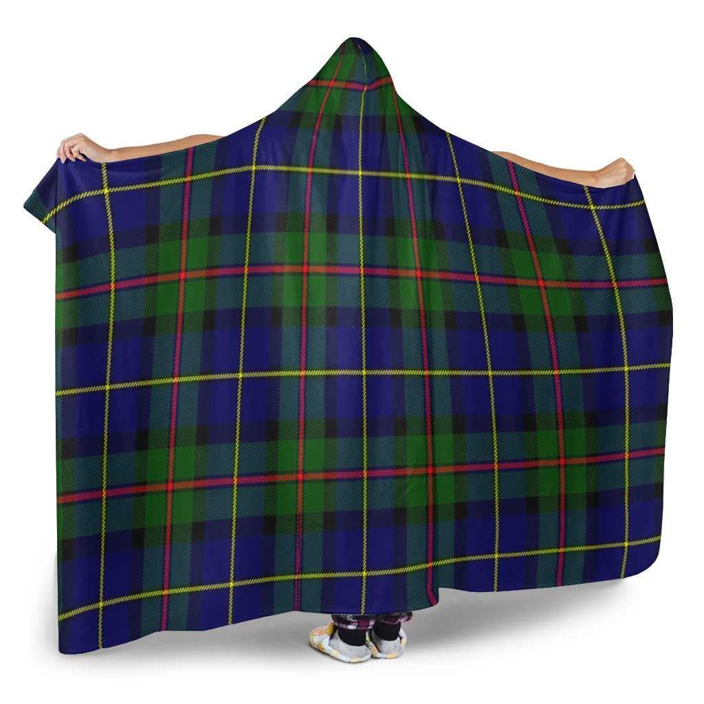Scottish MacLeod of Harris Modern Clan Tartan Hooded Blanket – Tartan Plaid