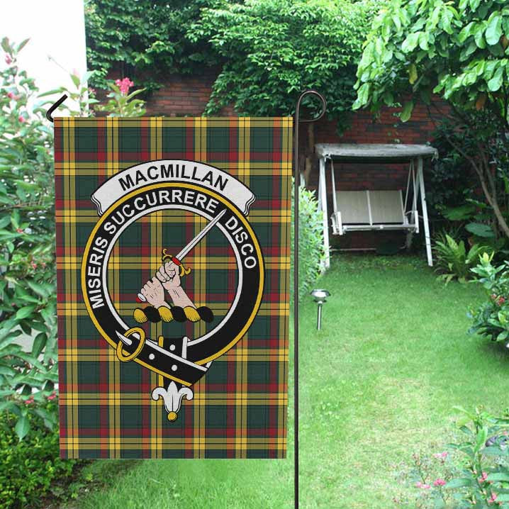 Scottish MacMillan Clan Crest Tartan Garden Flag – Tartan Plaid