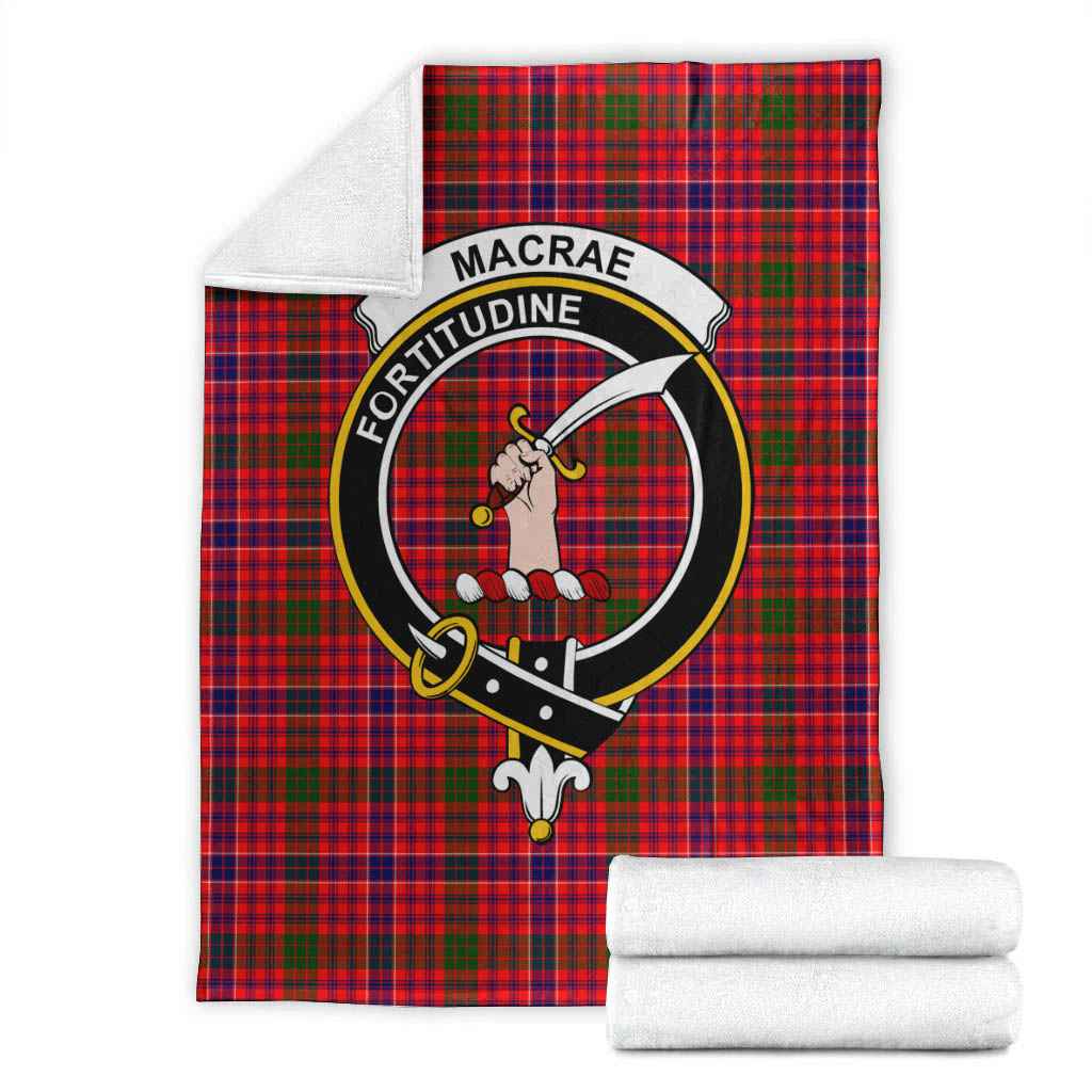 Scottish MacRae Clan Crest Tartan Blanket – Tartan Plaid