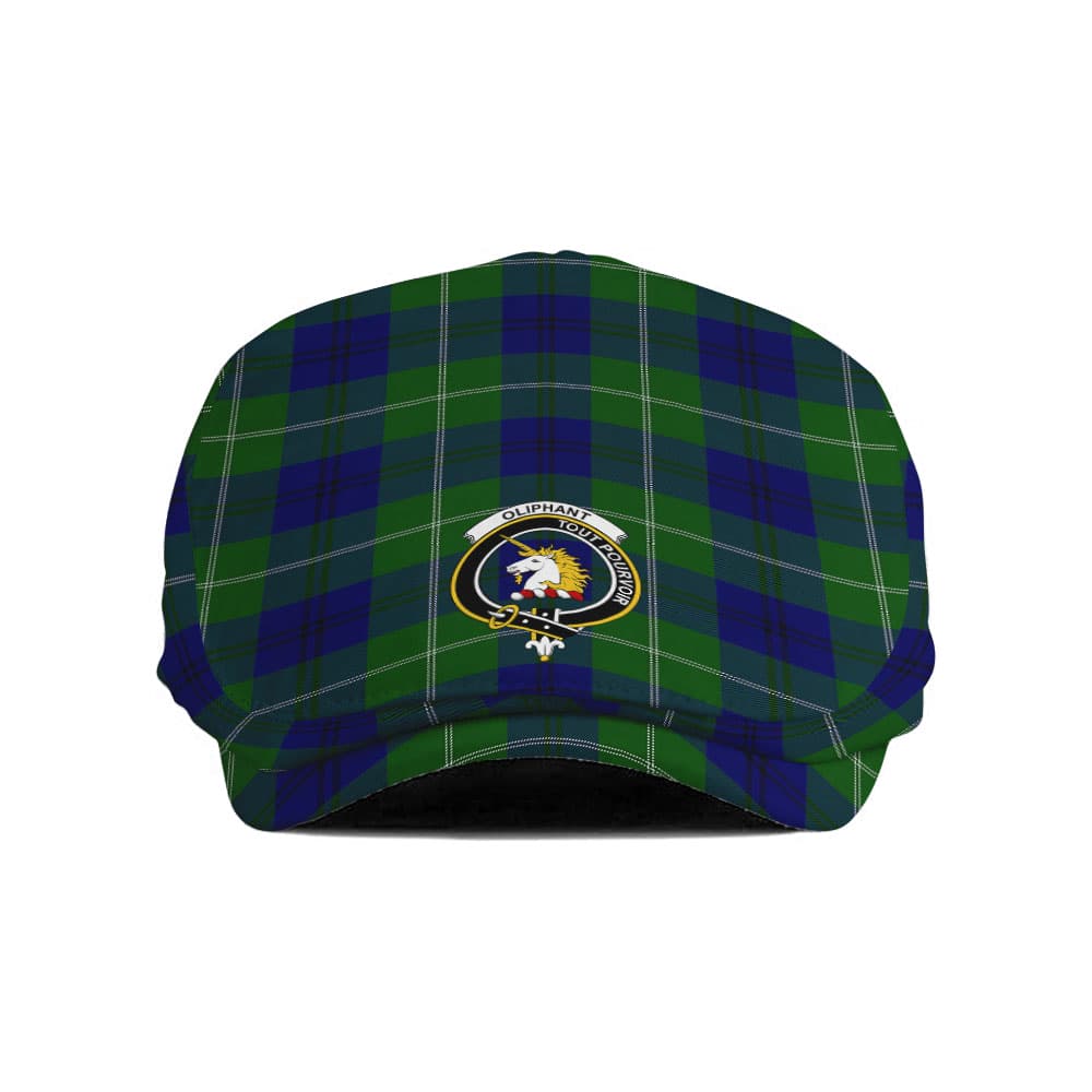Scottish Oliphant Clan Crest Tartan Flat Cap – Tartan Plaid
