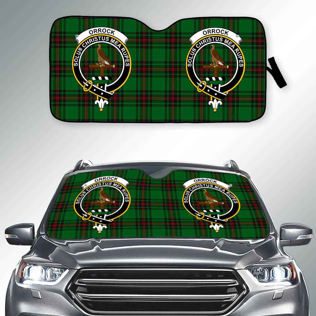 Scottish Orrock Clan Crest Tartan Car Windshield Sun Shade – Tartan Plaid