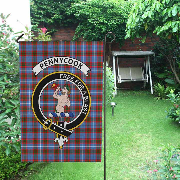 Scottish Pennycook Clan Badge Tartan Garden Flag | Tartanplaid.co ...