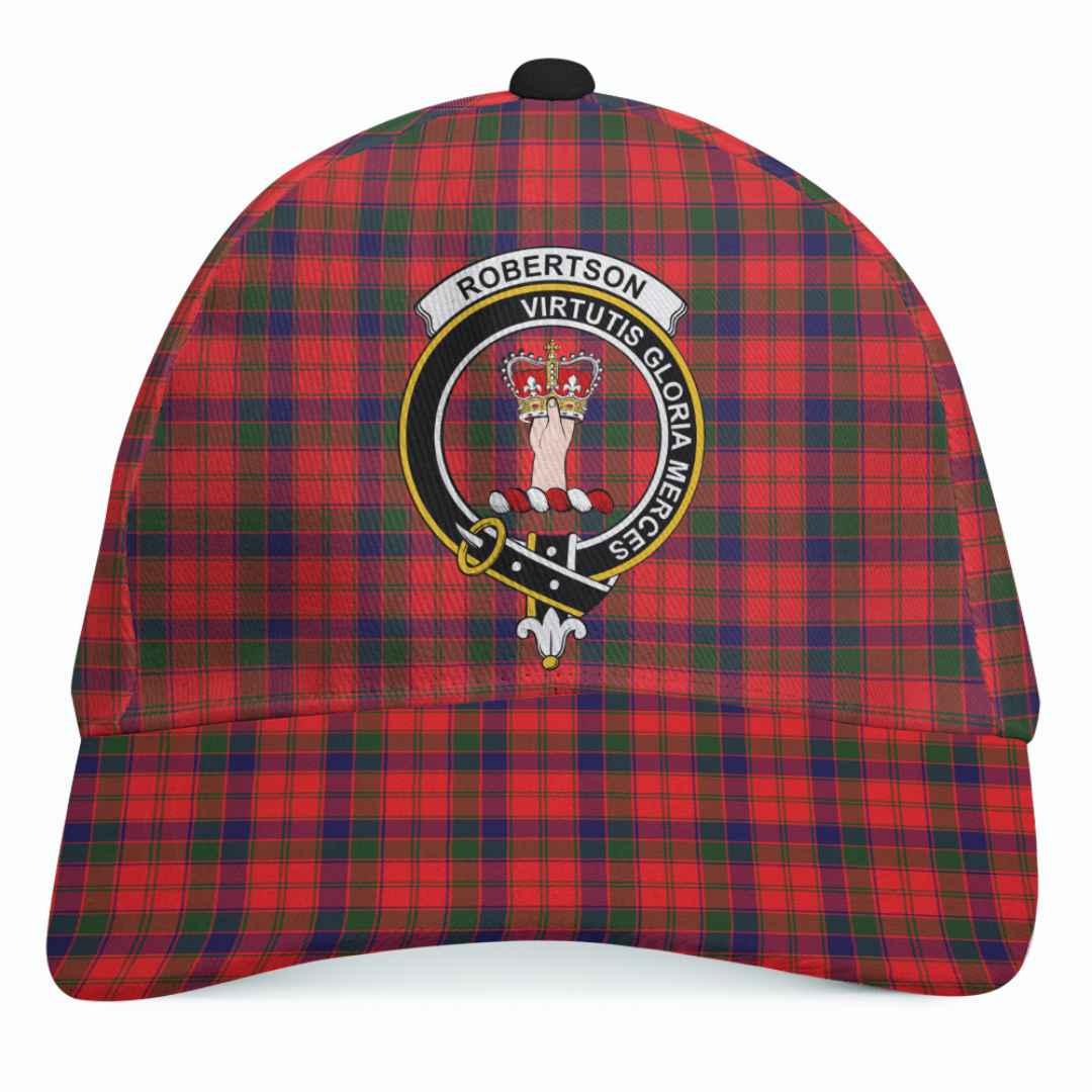 Scottish Robertson Clan Crest Tartan Cap – Tartan Plaid