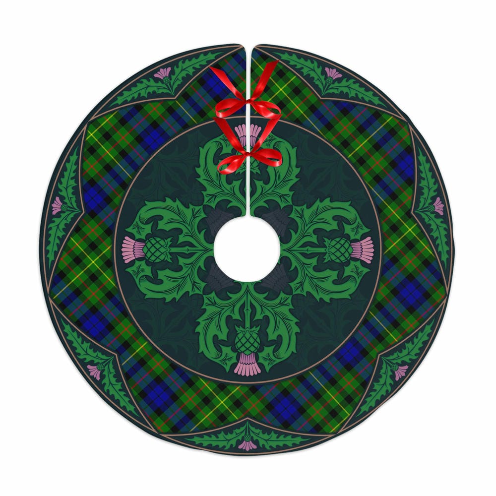 Scottish Rollo Modern Clan Tartan Christmas Tree Skirt Old Scottish Th ...