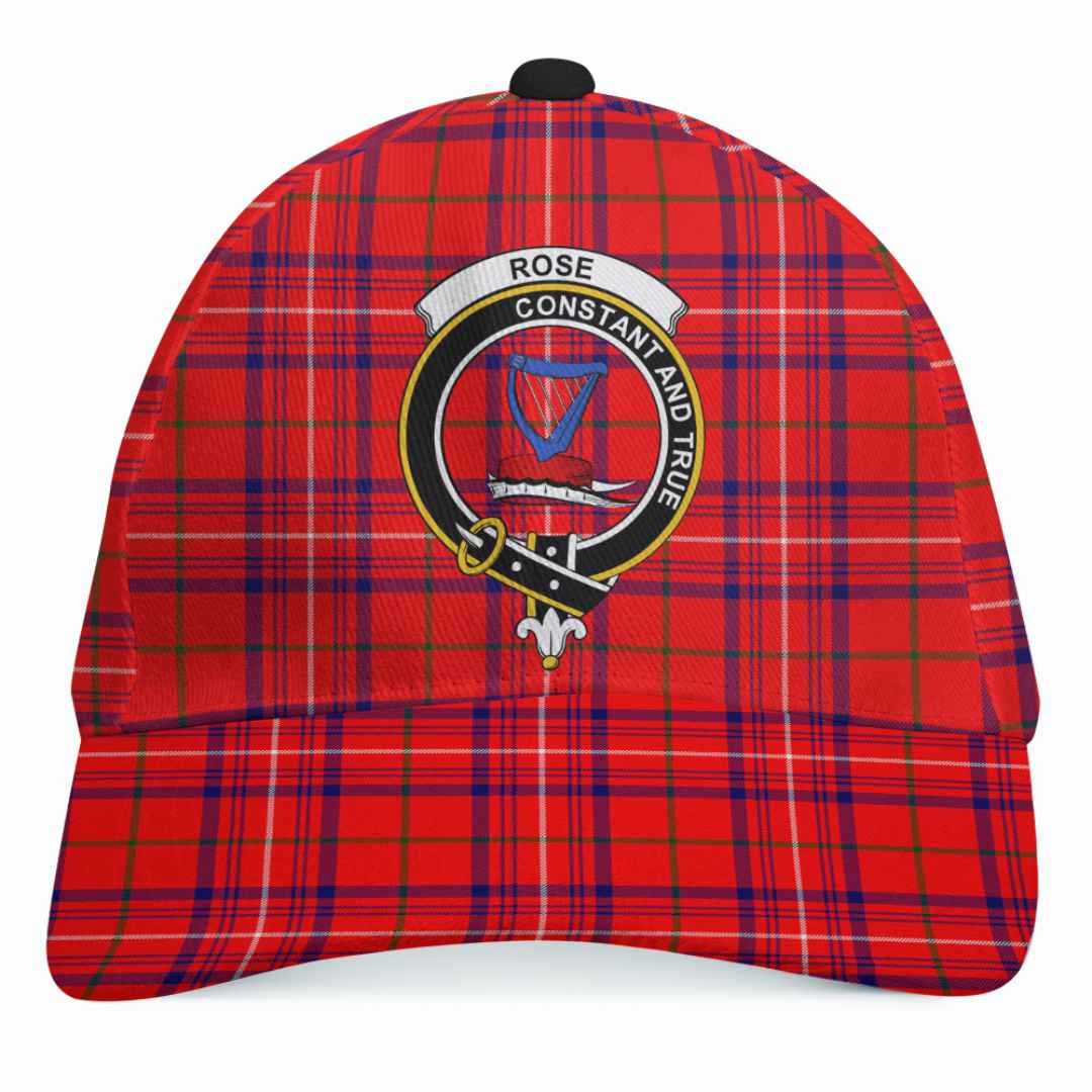 Scottish Rose Clan Crest Tartan Cap – Tartan Plaid