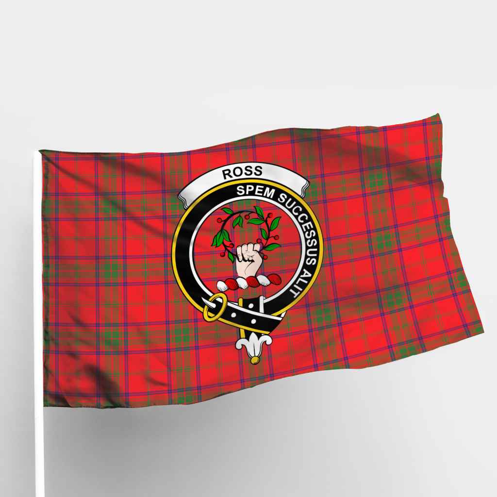 Scottish Ross Clan Crest Tartan Flag Parade – Tartan Plaid