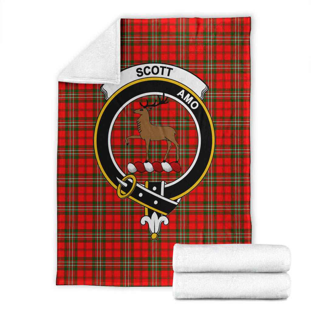 Scottish Scott Clan Crest Tartan Blanket – Tartan Plaid