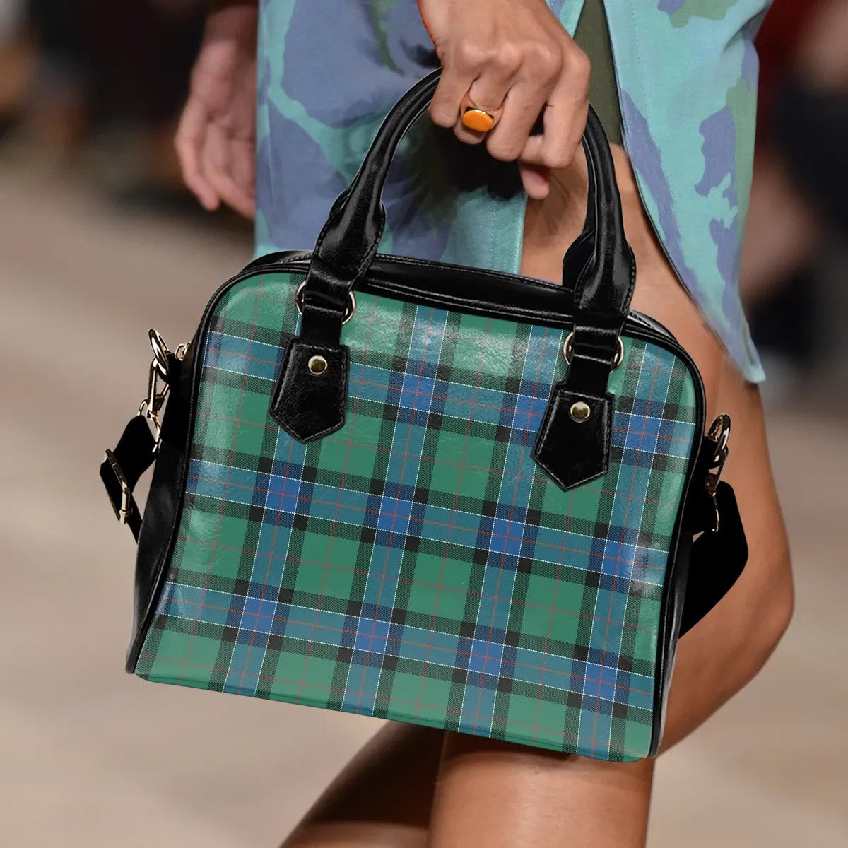Scottish Sinclair Hunting Ancient Clan Tartan Shoulder Handbag – Tartan ...