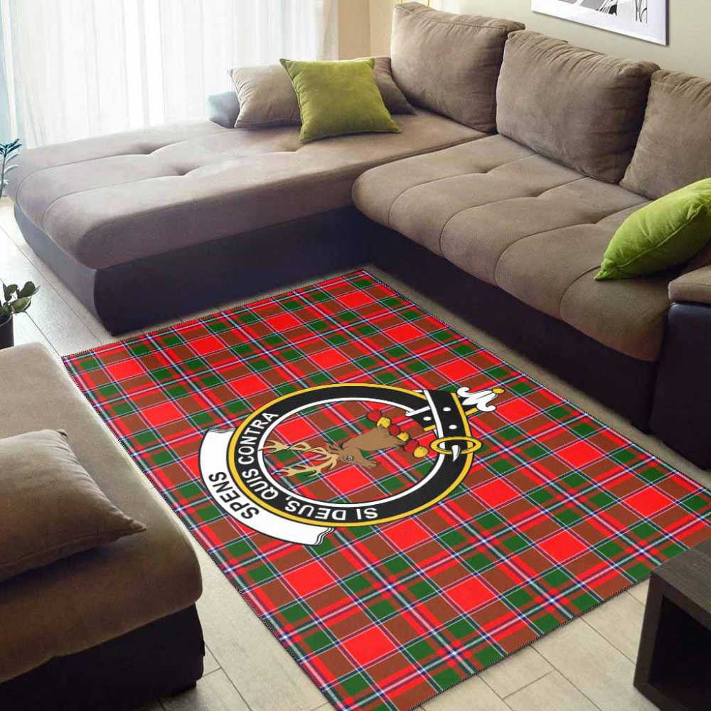 Scottish Spens (or Spence) Clan Crest Tartan Area Rug – Tartan Plaid