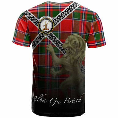 Scottish Spens (or Spence) Clan Crest Tartan T-Shirt - Celtic With Sco ...