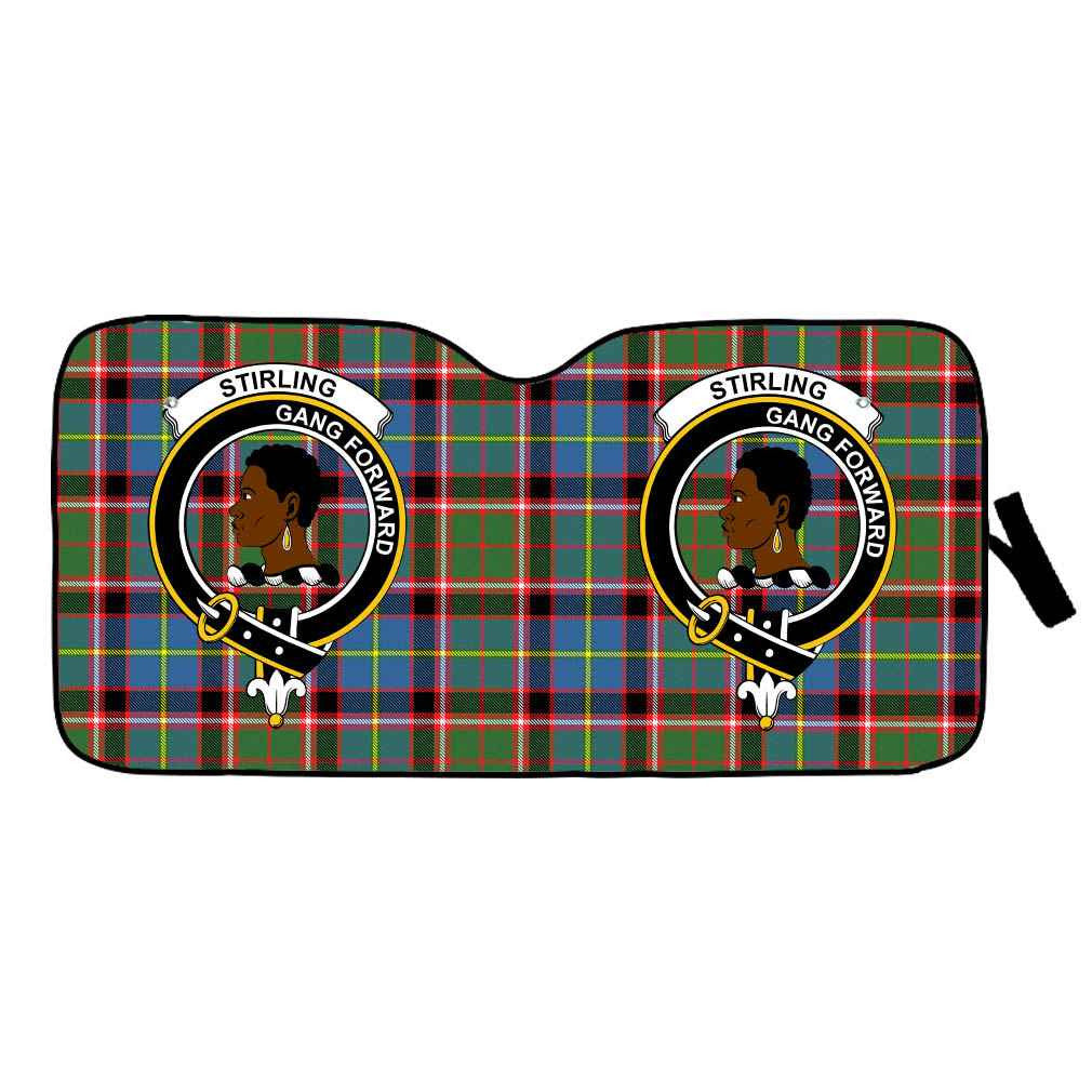 Scottish Stirling (of Keir) Clan Crest Tartan Car Windshield Sun Shade ...
