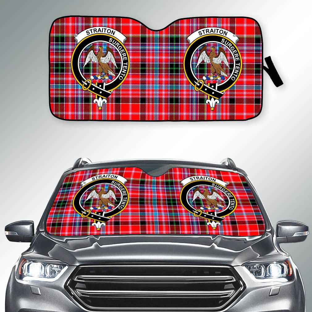 Scottish Straiton Clan Crest Tartan Car Windshield Sun Shade – Tartan Plaid