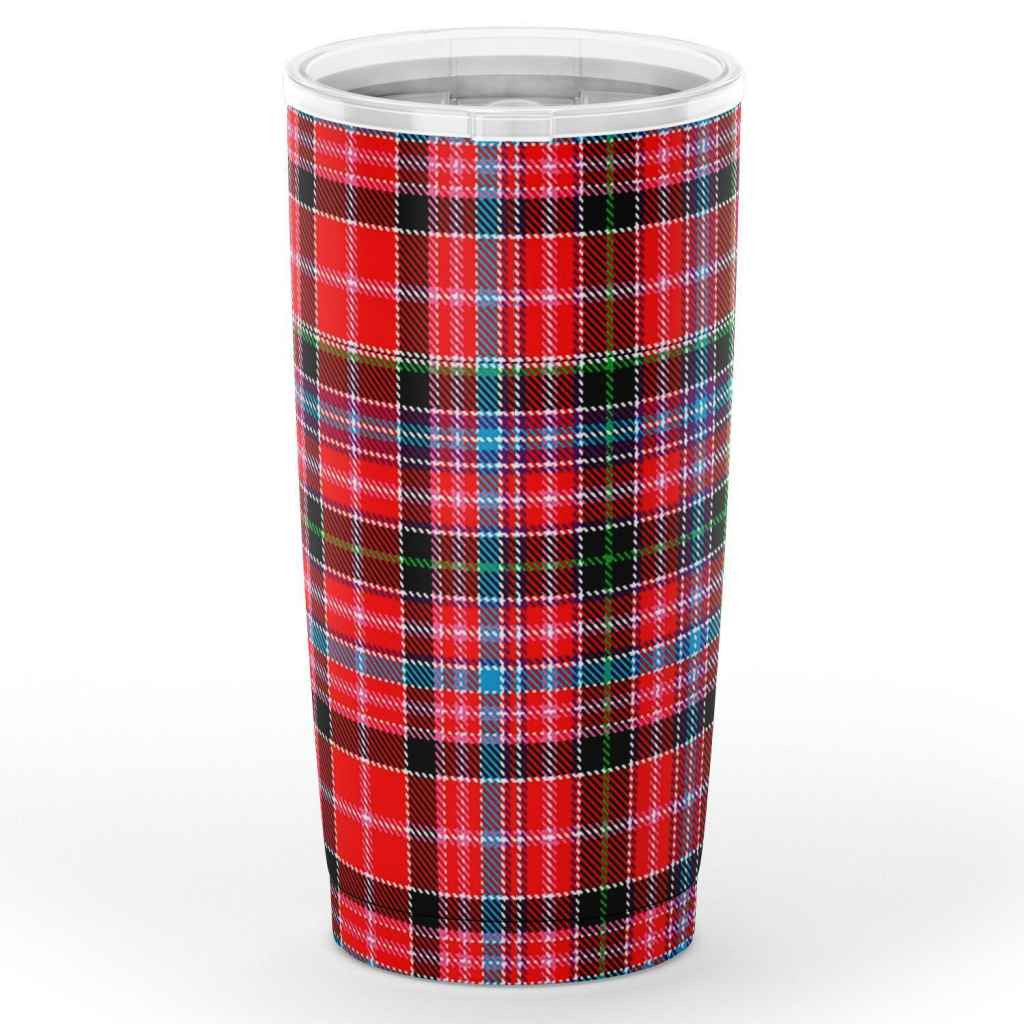 Scottish Straiton Clan Crest Tartan Insulated Tumbler – Tartan Plaid