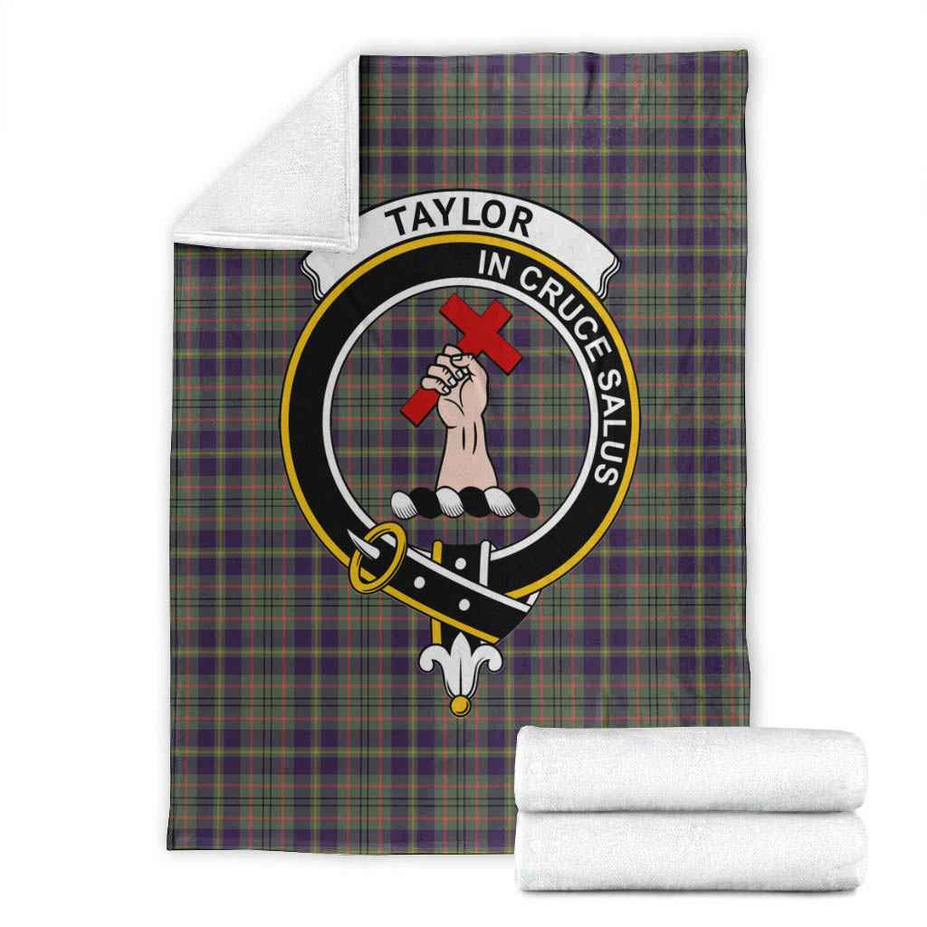 Scottish Taylor Clan Badge Tartan Blanket | Tartanplaid.co – Tartan Plaid
