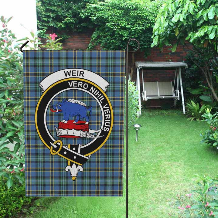 Scottish Weir Clan Badge Tartan Garden Flag | Tartanplaid.co – Tartan Plaid