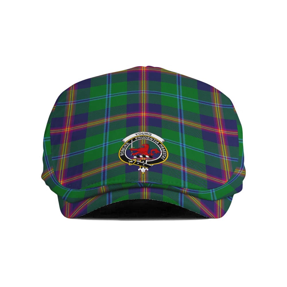 Scottish Young Clan Crest Tartan Flat Cap – Tartan Plaid